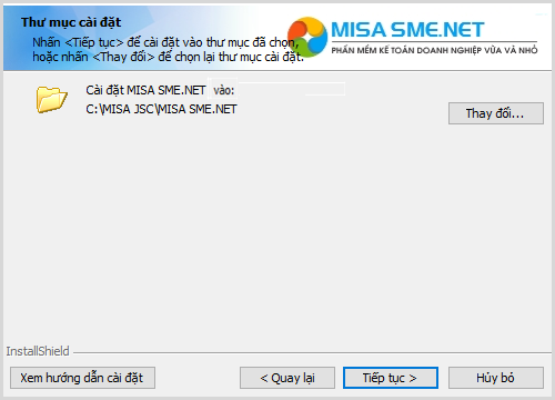 Cài đặt – SME2020