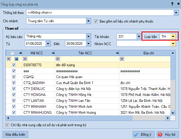 Làm thế nào khi xem số dư TK 331 trên bảng cân đối lệch với số dư trên ...