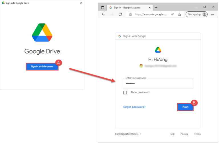 Sao lưu dữ liệu từ máy tính lên Google Drive – SME2022