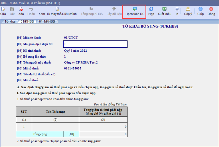Tôi nhận được hóa đơn đầu vào là hóa đơn điều chỉnh/thay thế thì hạch ...