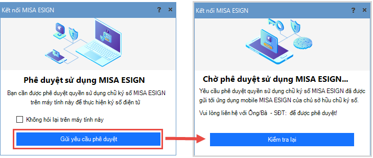 Hướng dẫn phê duyệt quyền sử dụng chữ ký số MISA ESIGN – SME2023