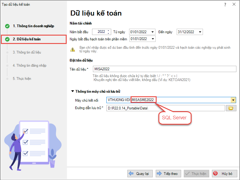 Restart lại SQL Server – SME2026